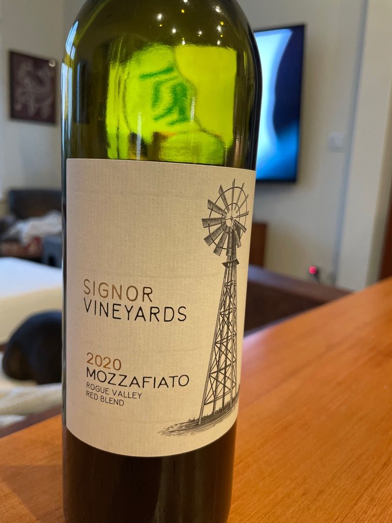 2020 Signor Vineyards Mozzafiato Rogue Valley, USA, Texas - CellarTracker