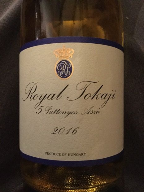 2016 Royal Tokaji Wine Co. Tokaji Aszú 5 Puttonyos Blue Label, Hungary ...
