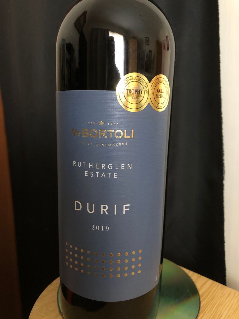 2019 De Bortoli Durif Rutherglen Estate, Australia, Victoria, North ...
