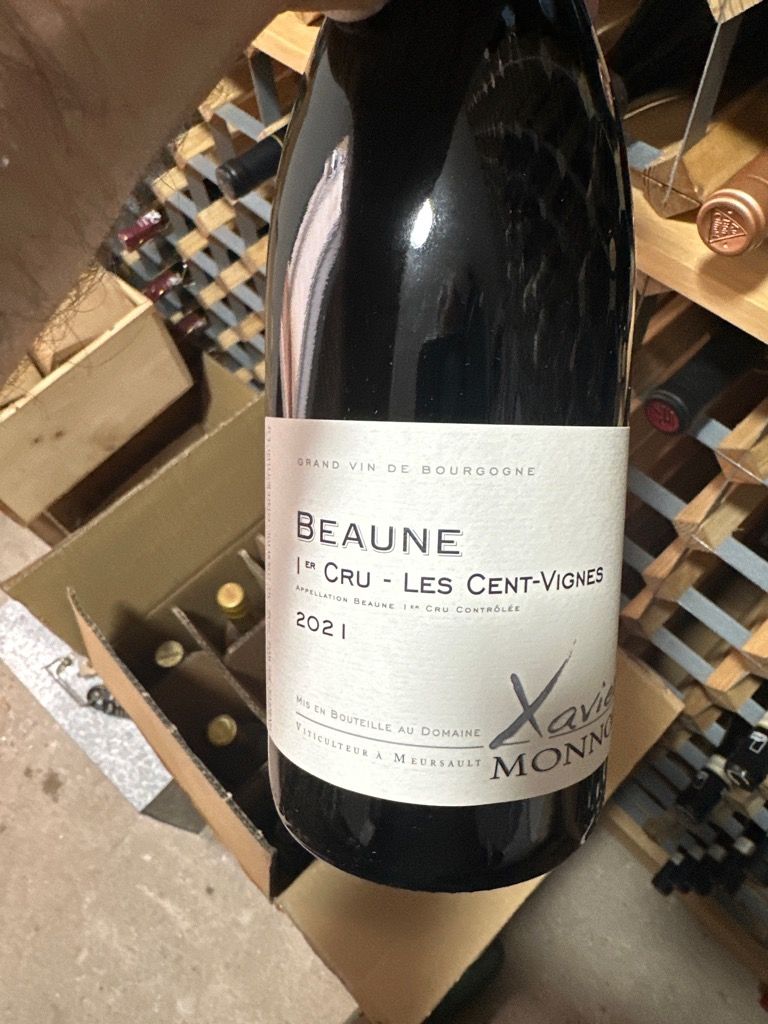 2021 Xavier Monnot Beaune 1er Cru Cent-Vignes, France, Burgundy, Côte ...