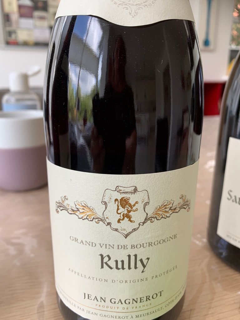 2017 Jean Gagnerot Rully, France, Burgundy, Côte Chalonnaise, Rully ...