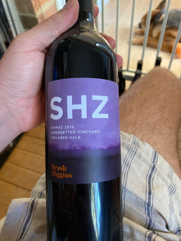 2020 Brash Higgins Shiraz SHZ Omensetter vineyard, Australia, South ...