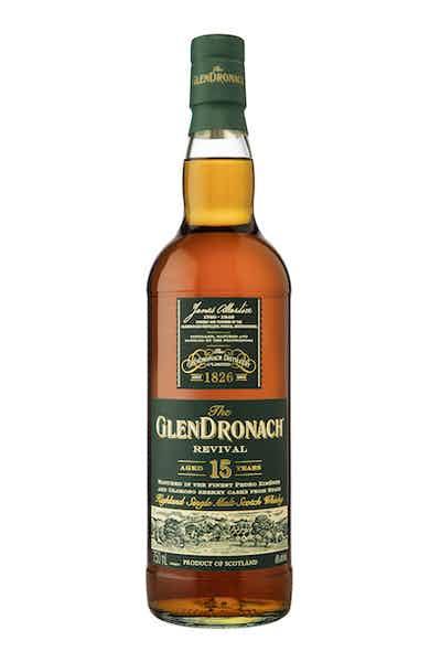 2015 Glendronach 15 Year Old Revival Single Malt Scotch Whisky, 46% ...