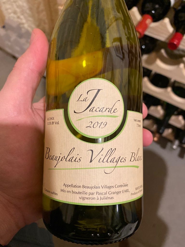 2022 Pascal Granger Beaujolais-Villages La Jacarde, France, Burgundy ...