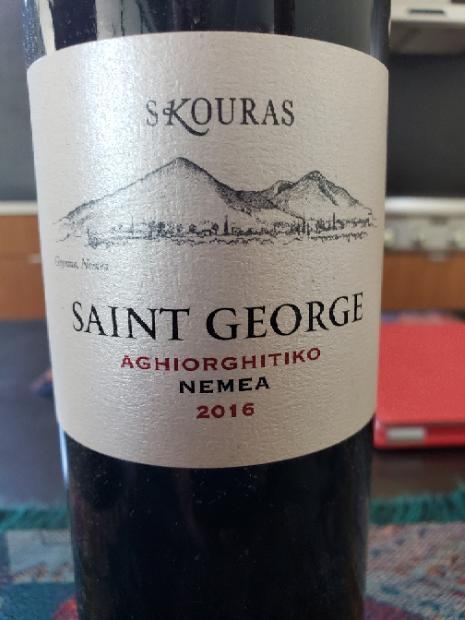 2016 Skouras Saint George Aghiorghitiko, Greece, Peloponnisos, Nemea - CellarTracker