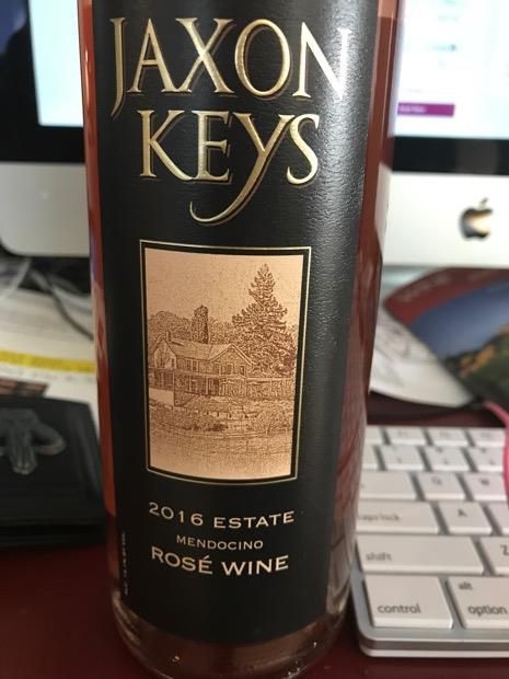 2016 Jaxon Keys Rosé Cecil Keys Vineyard, USA, California, North Coast ...