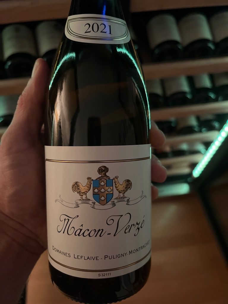 2021 Domaine Leflaive Mâcon-Verzé, France, Burgundy, Mâconnais, Mâcon ...