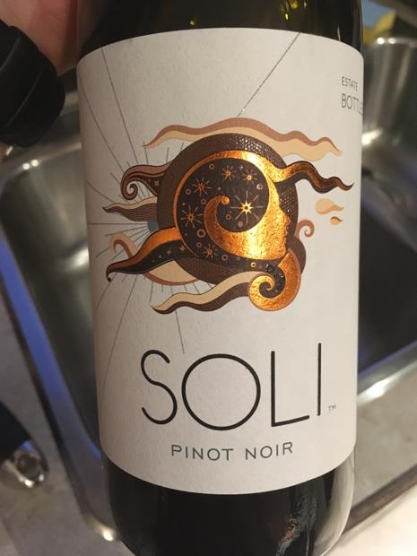 2015 Soli Pinot Noir, Bulgaria, Thracian Valley - CellarTracker
