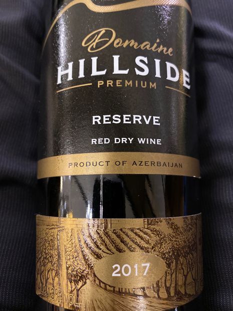 2014 Domaine Hillside Cabernet Sauvignon Reserve, Azerbaijan ...