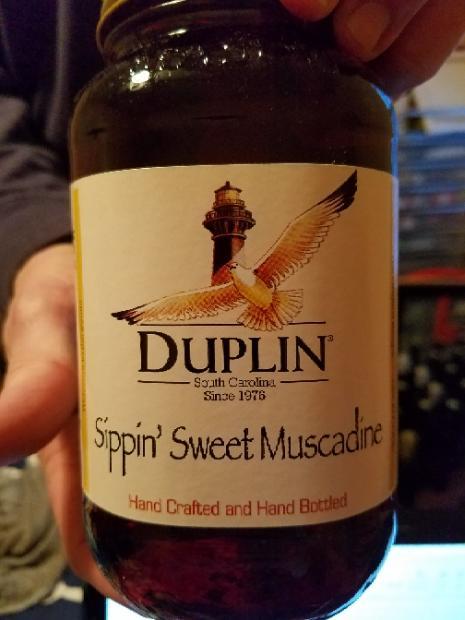 NV Duplin Winery Muscadine Sweet, USA, North Carolina - CellarTracker