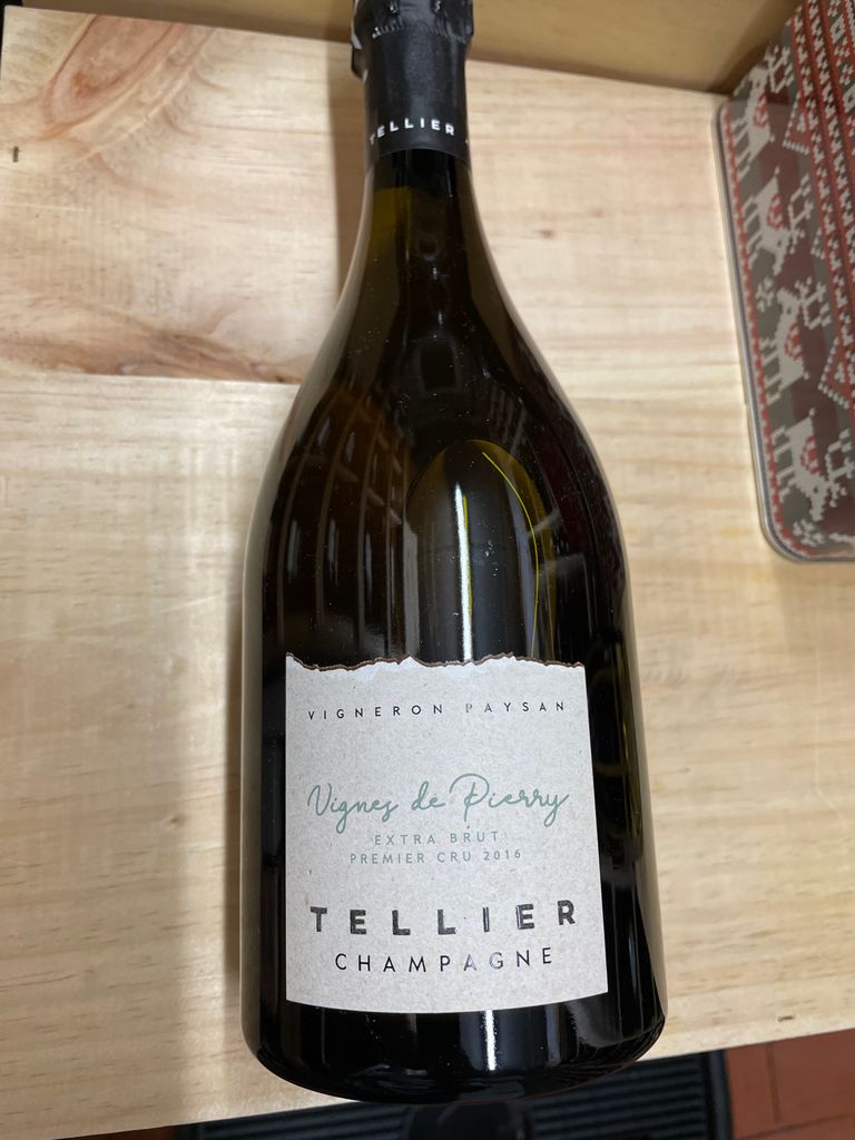 2017 Tellier Champagne Premier Cru Extra Brut Vignes de Pierry, France ...