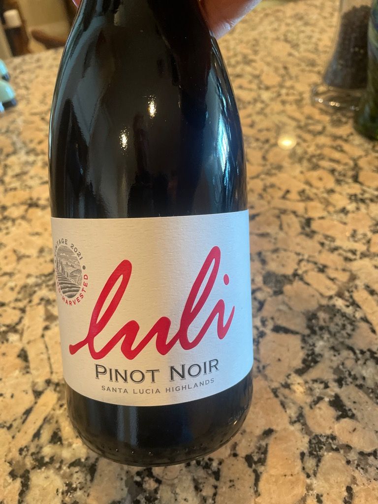 2021 Luli Pinot Noir Highlands Ranch, USA, California, Central Coast ...