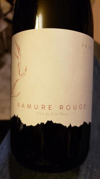 2018 Domaine du Clos Roca Ramure Rouge, France, Languedoc Roussillon ...