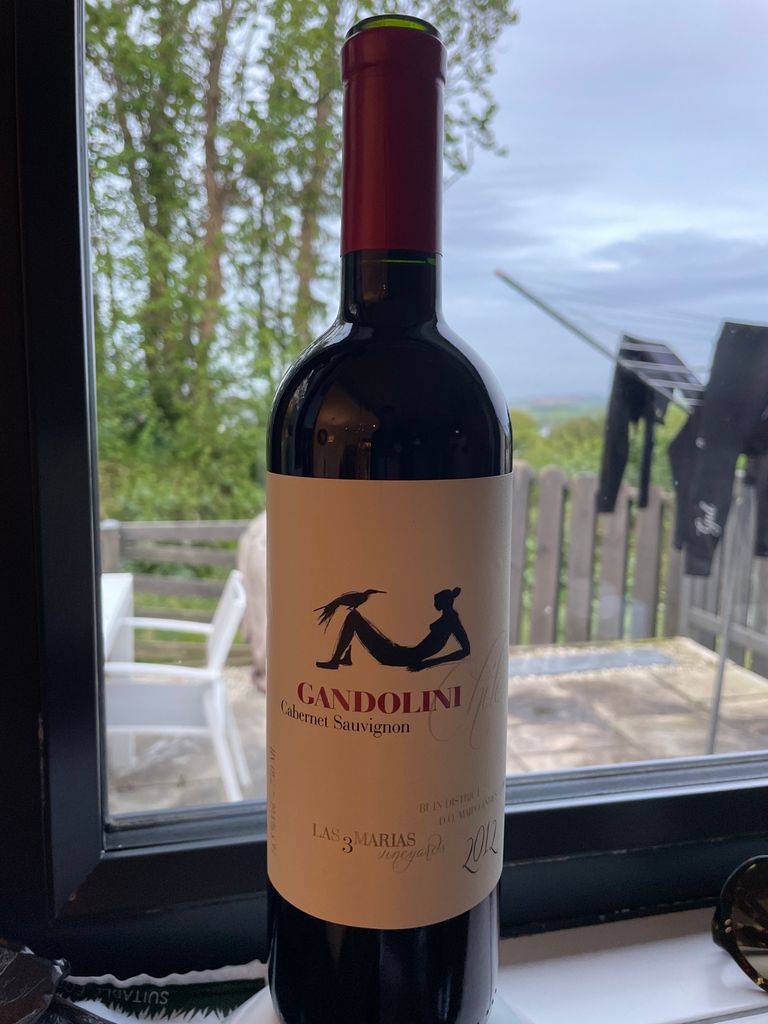 2012 Vina Gandolini Cabernet Sauvignon Las 3 Marias, Chile, Maipo ...