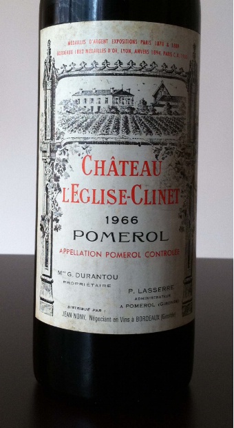 1966 Château L'Eglise-Clinet, France, Bordeaux, Libournais, Pomerol - CellarTracker