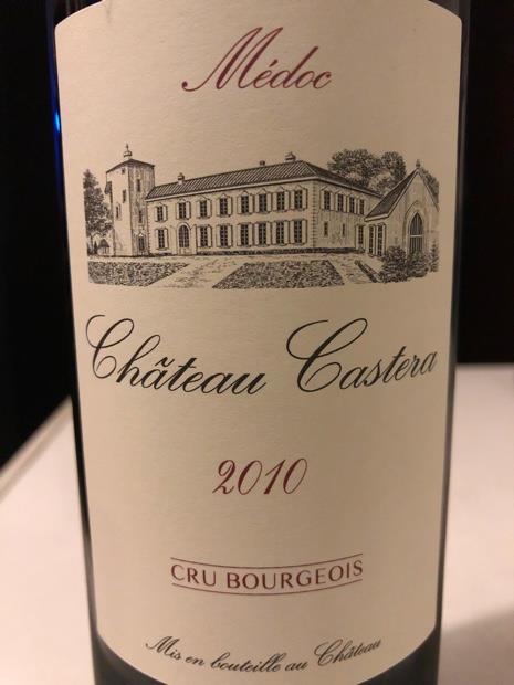2010 Château Castera, France, Bordeaux, Médoc - CellarTracker