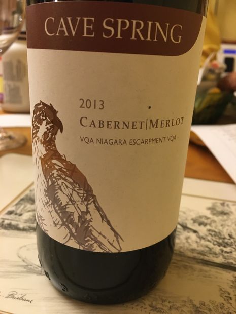 2011 Cave Spring Cabernet-Merlot Niagara Peninsula VQA, Canada, Ontario ...