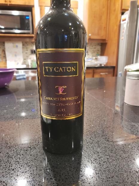 2017 Ty Caton Cabernet Sauvignon Estate, USA, California, Sonoma County ...