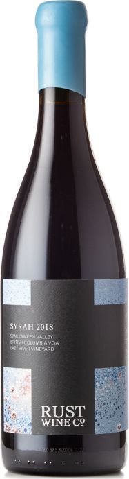 2019 Rust Wine Co Syrah Lazy River Vineyard, Canada, British Columbia ...