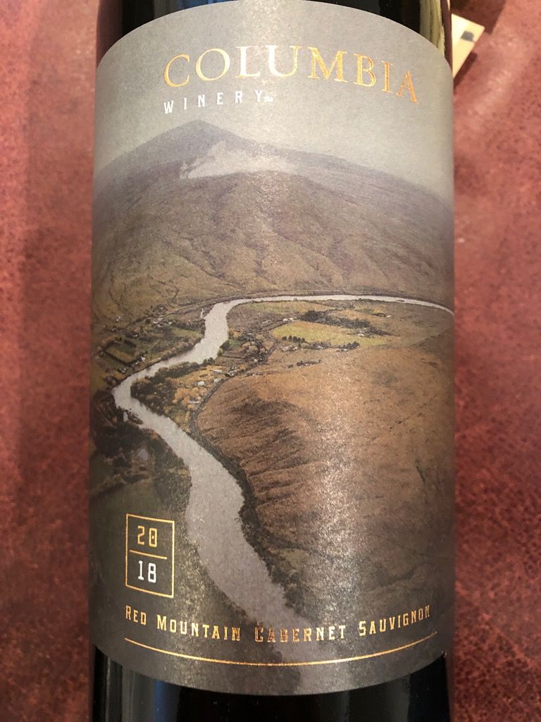 2018 Columbia Winery Cabernet Sauvignon Red Mountain, USA, Washington ...