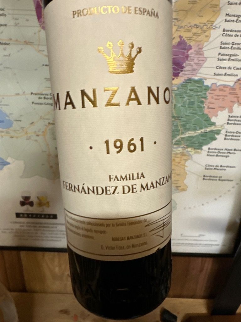 1961 Finca Manzanos Rioja Seleccion de la Familia Blanco, Spain, La ...