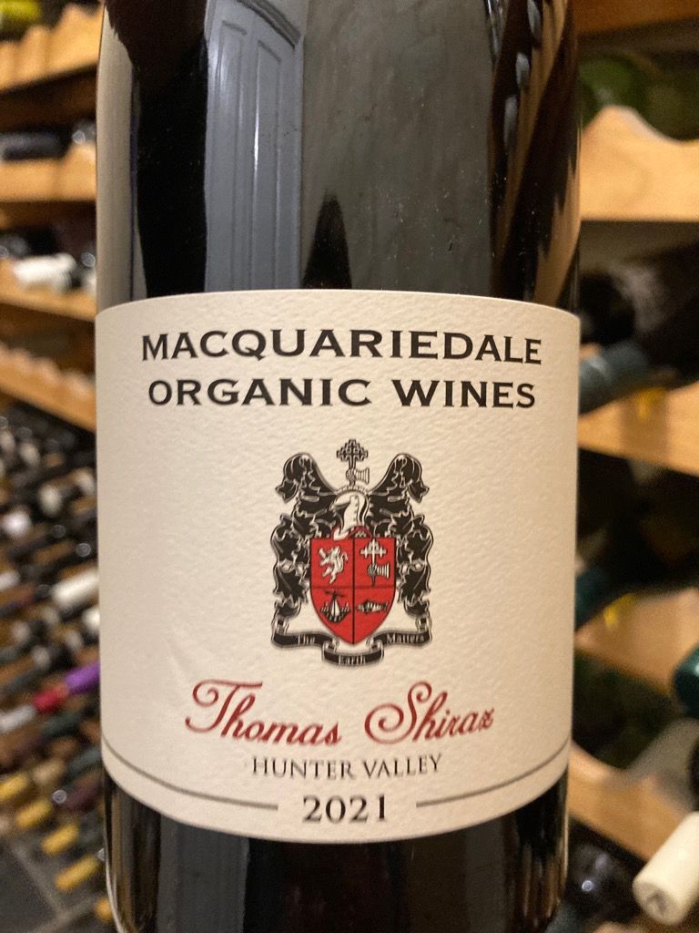 2021 Macquariedale Shiraz Thomas Shiraz, Australia, New South Wales ...
