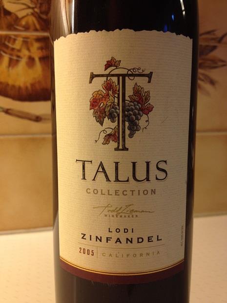 2005 Talus Zinfandel, USA, California, Central Valley, Lodi - CellarTracker
