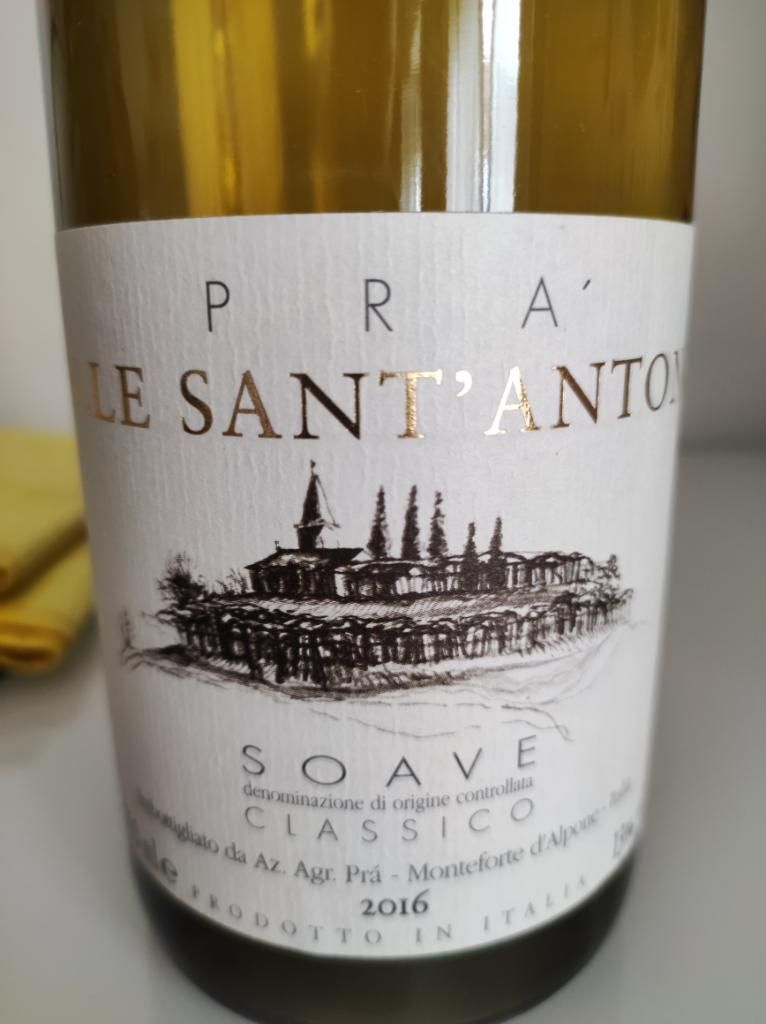 2016 Azienda Agricola Prà Soave Classico Colle Sant'Antonio, Italy ...