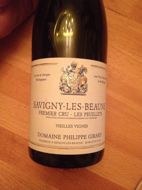 2022 Domaine Philippe Girard Savigny-lès-Beaune 1er Cru Les Peuillets ...