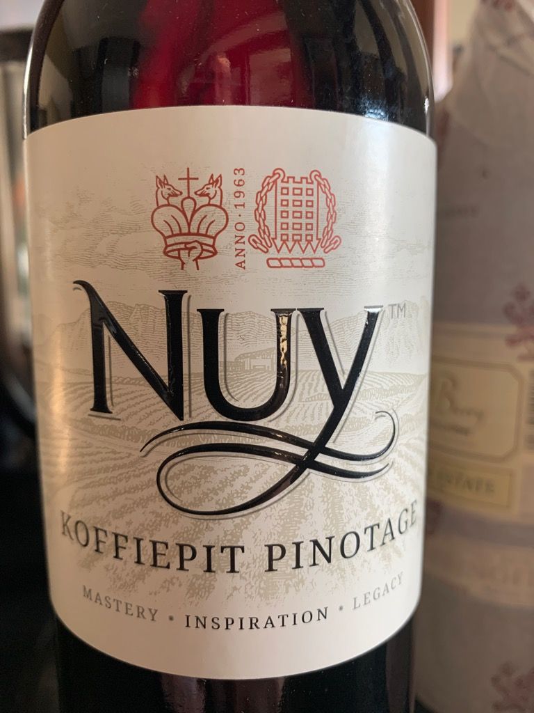 2019 Nuy Pinotage Koffiepit, South Africa, Breede River Valley ...