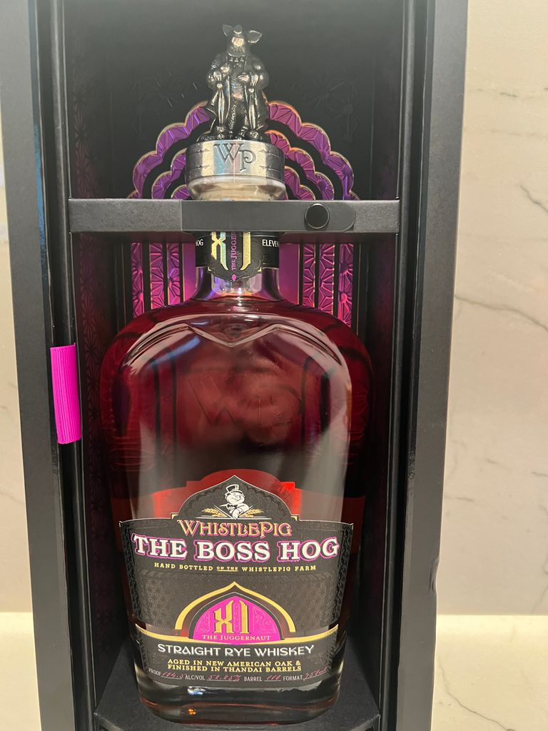 2024 WhistlePig The Boss Hog XI The Juggernaut Straight Rye Whiskey, 52 ...
