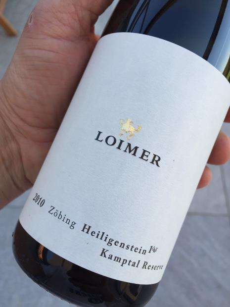 2011 Loimer Riesling 1ÖTW Reserve Zöbing Heiligenstein, Austria ...