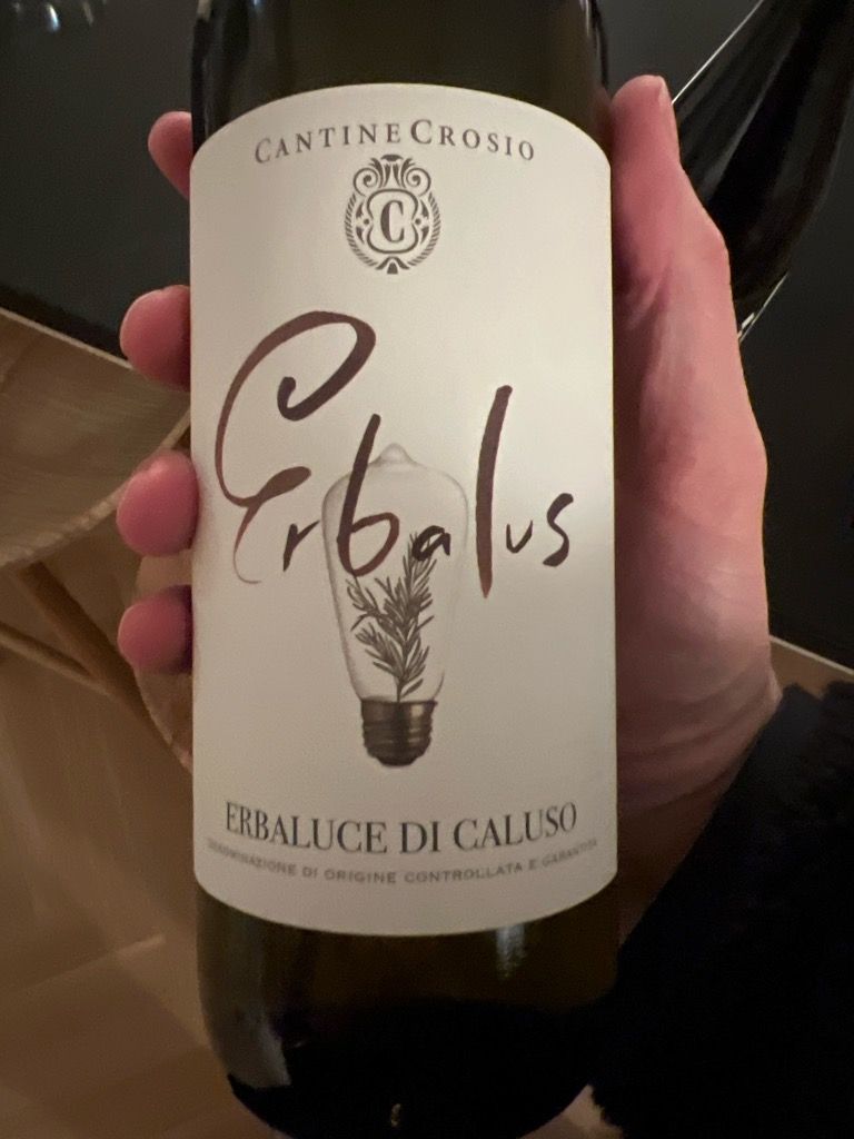 2021 Cantine Crosio Erbaluce di Caluso Erbalus, Italy, Piedmont ...