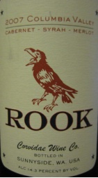 2007 Corvidae Wine Co. Rook Columbia Valley, USA, Washington, Columbia ...