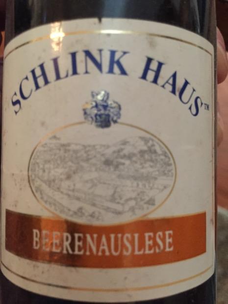 2005 Schlink Haus Riesling Beerenauslese, Germany, Rheinhessen ...