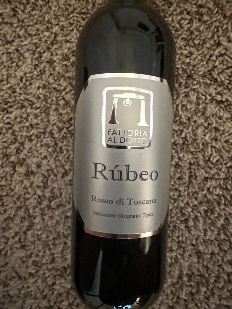 2021 Fattoria al Dotto Rubeo Toscana IGT, Italy, Tuscany, Toscana IGT ...