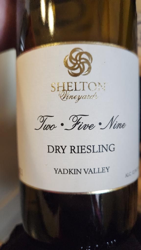 2022 Shelton Vineyards Riesling, USA, North Carolina, Yadkin Valley ...