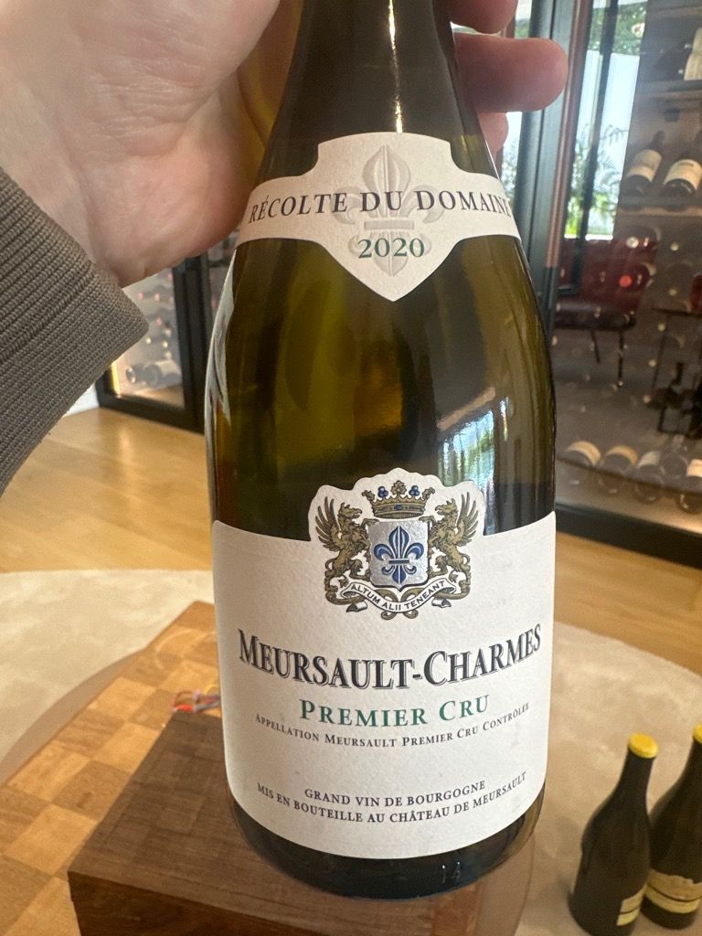 2021 Domaine du Château de Meursault Meursault 1er Cru Charmes, France ...