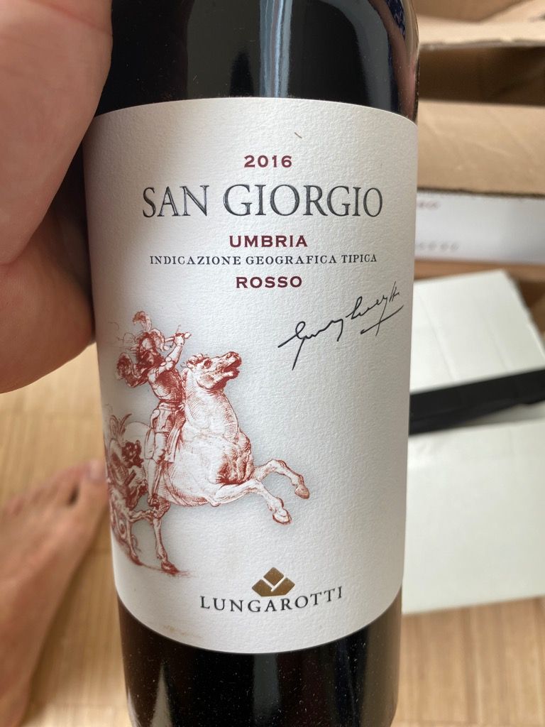 2016 Lungarotti Umbria San Giorgio, Italy, Umbria - CellarTracker