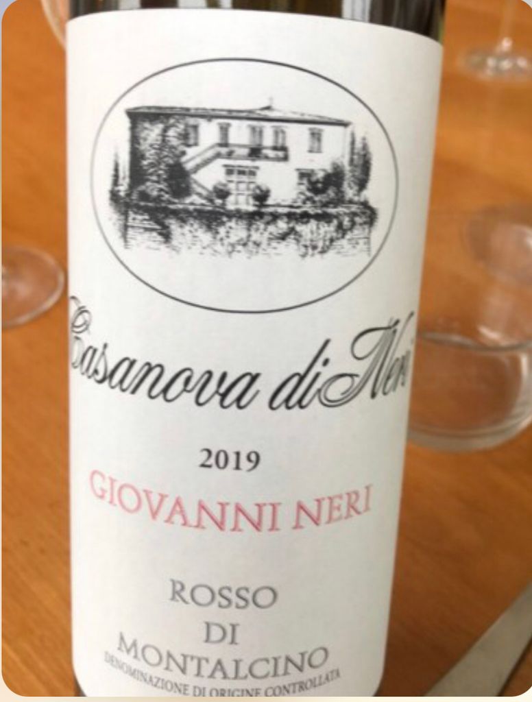 2019 Casanova di Neri Rosso di Montalcino Giovanni Neri, Italy, Tuscany ...
