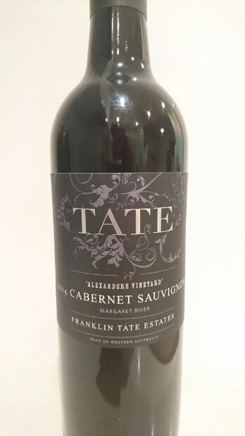 2014 Franklin Tate Estates Cabernet Sauvignon Tate Alexanders Vineyard ...