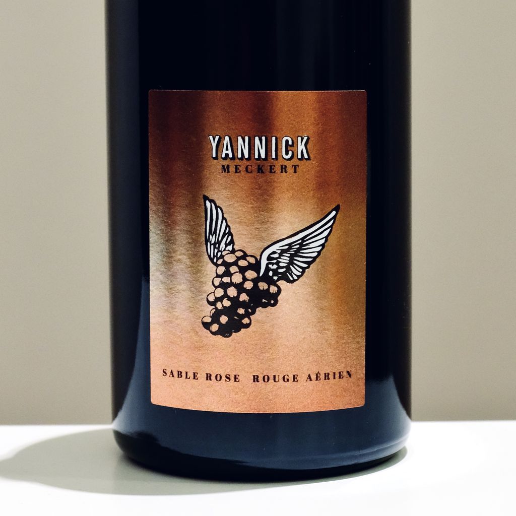 2020 Yannick Meckert Pinot Noir Sable Rose Rouge Aérien, France, Alsace ...