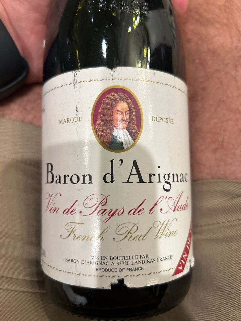 1996 Baron d'Arignac Aude, France, Languedoc Roussillon, Languedoc ...
