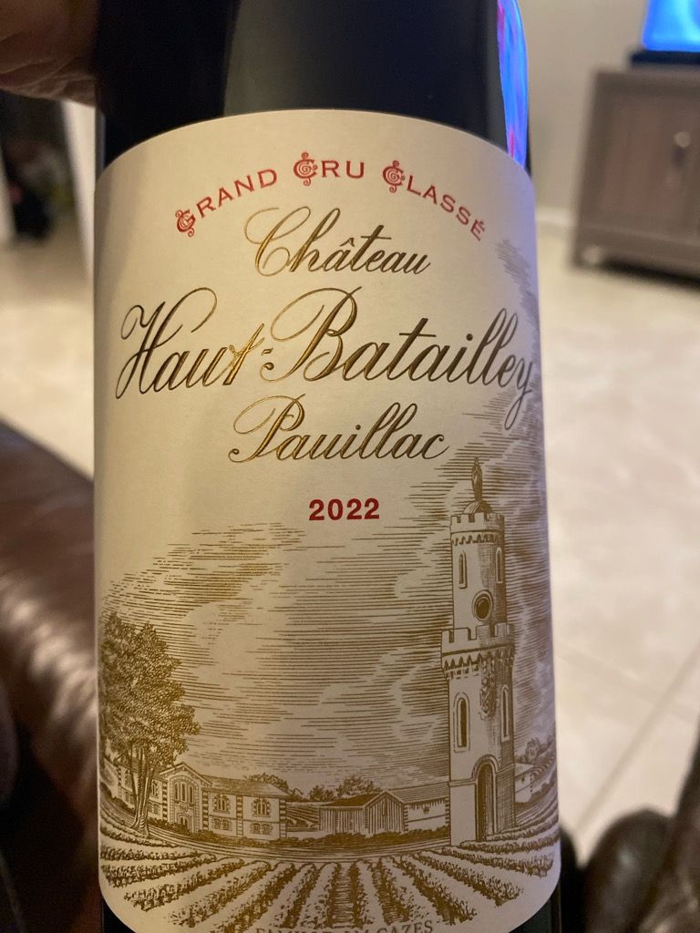 2022 Château Haut-Batailley, France, Bordeaux, Médoc, Pauillac ...
