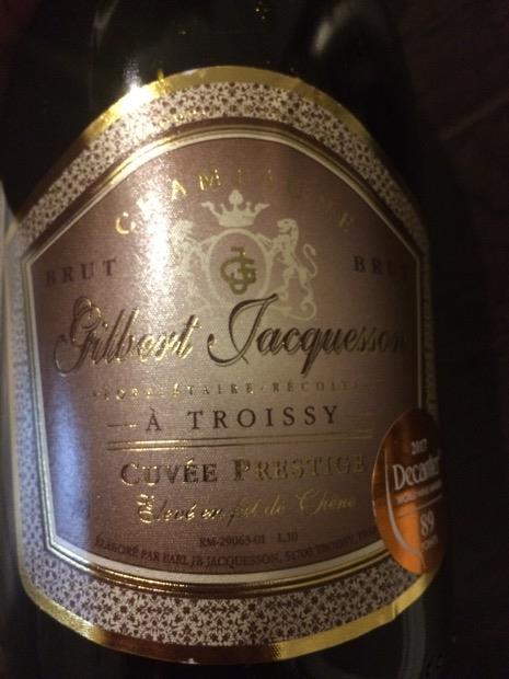 NV Gilbert Jacquesson Champagne, France, Champagne - CellarTracker