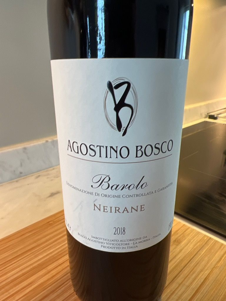 2018 Bosco Agostino Barolo Neirane, Italy, Piedmont, Langhe, Barolo ...