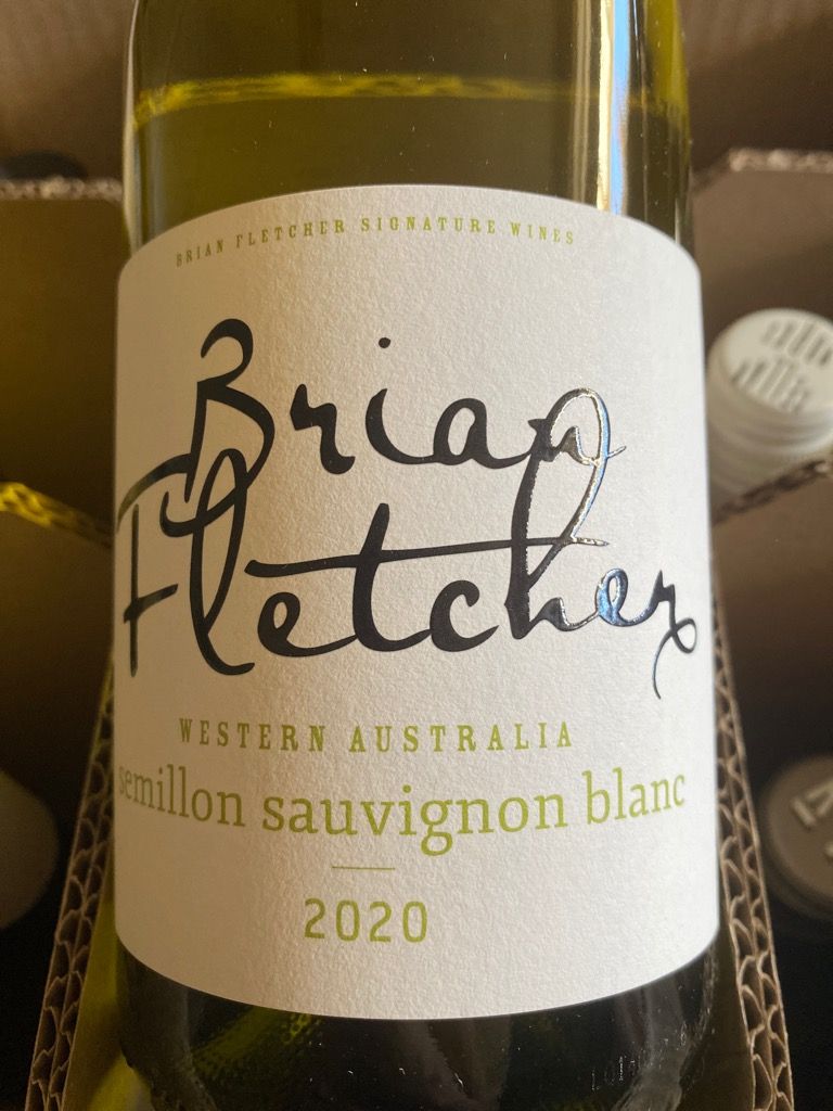 2020 Brian Fletcher Sémillon Sauvignon Blanc Western Australia ...