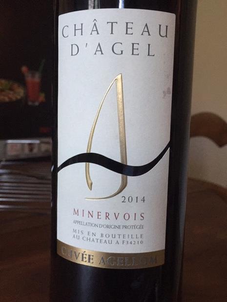2014 Château d'Agel Minervois Cuvée Agellum, France, Languedoc ...