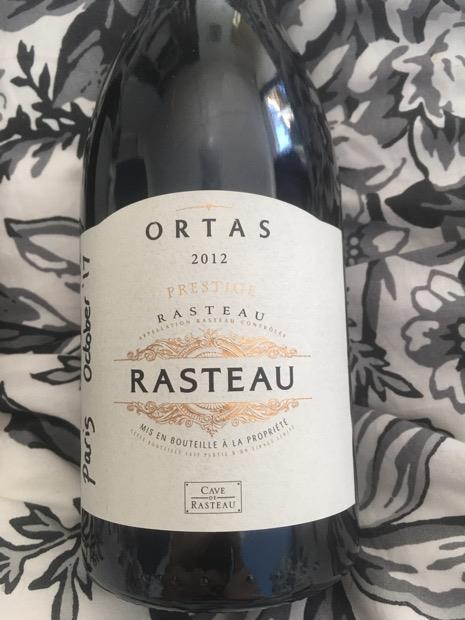 2012 Ortas / Cave de Rasteau Rasteau Prestige, France, Rhône, Southern ...