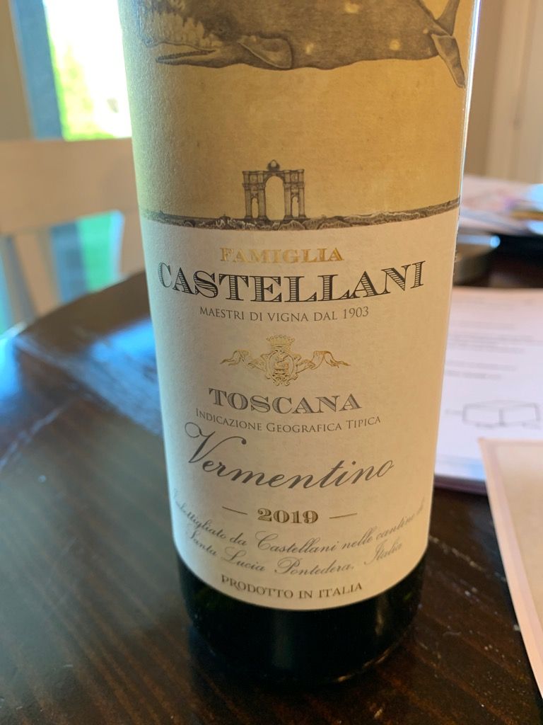 2019 Castellani Bianco Toscana IGT, Italy, Tuscany, Toscana IGT ...